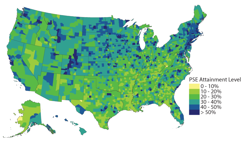 Geography and College Attainment: A Place-Based Approach - Higher ...